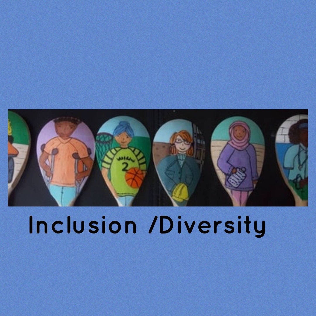 Inclusion/ Diversity in Our Community Story Spoons - Etsy New Zealand