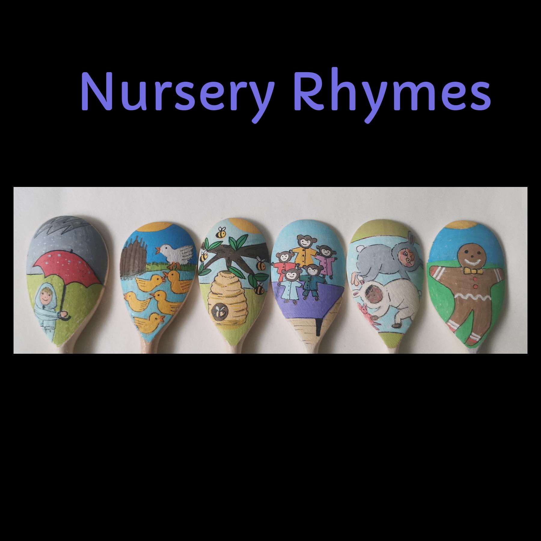 Set of 6 Nursery Rhyme Story Spoons. Choose Any 6 From 24 Designs ...