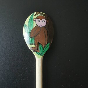 Monkey Puzzle Story Spoons - Etsy