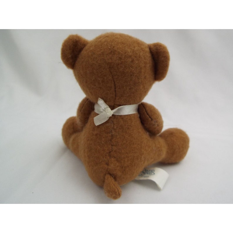 Vintage Ashton-drake 1999 Plush Teddy Bear With Ribbon & Charm 6" Tall ...