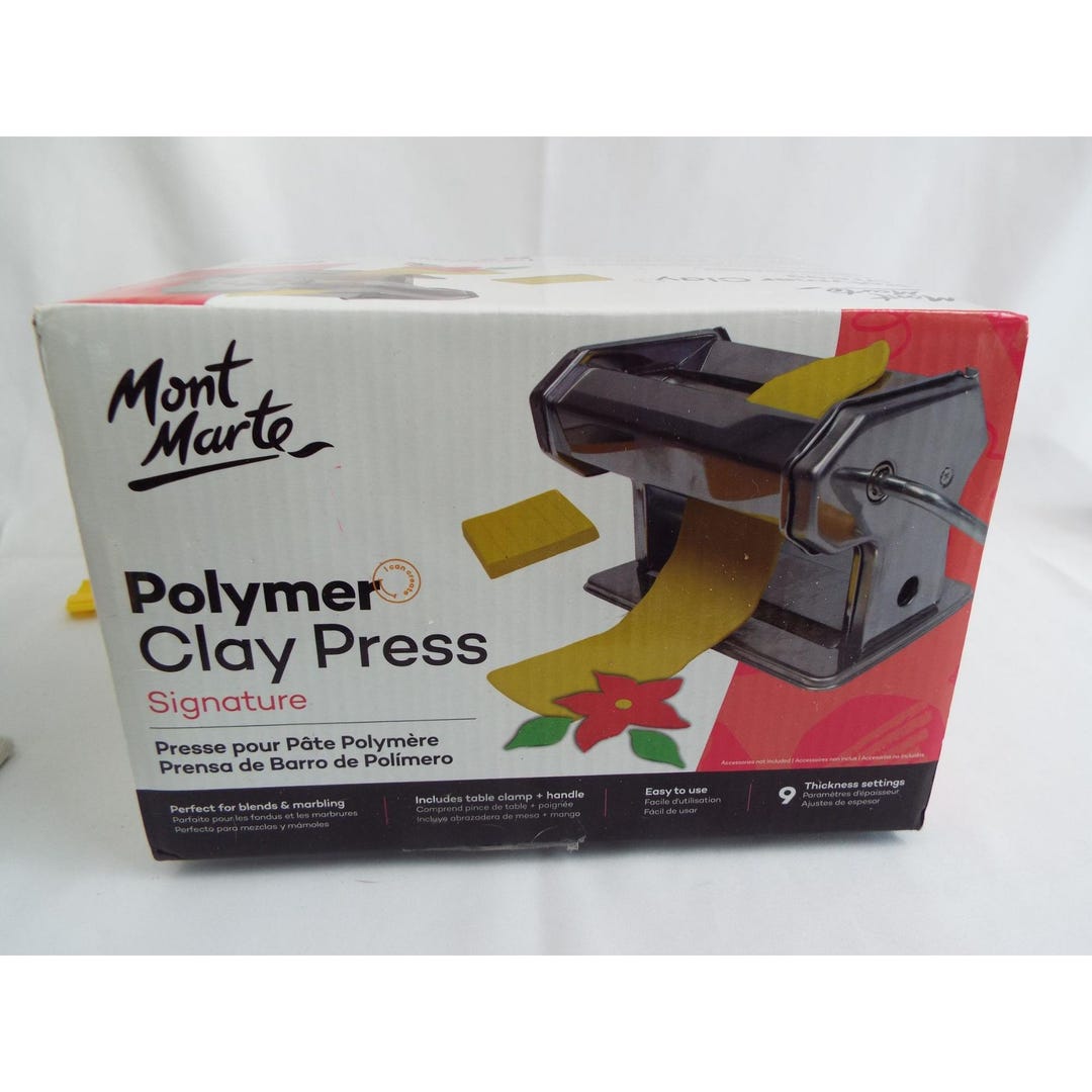 Mont Marte Polymer Clay Press Signature Arts Crafts Sculpture ...