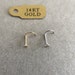 14K Solid Gold Star Screw Nose Studs 14K Solid Gold - Etsy