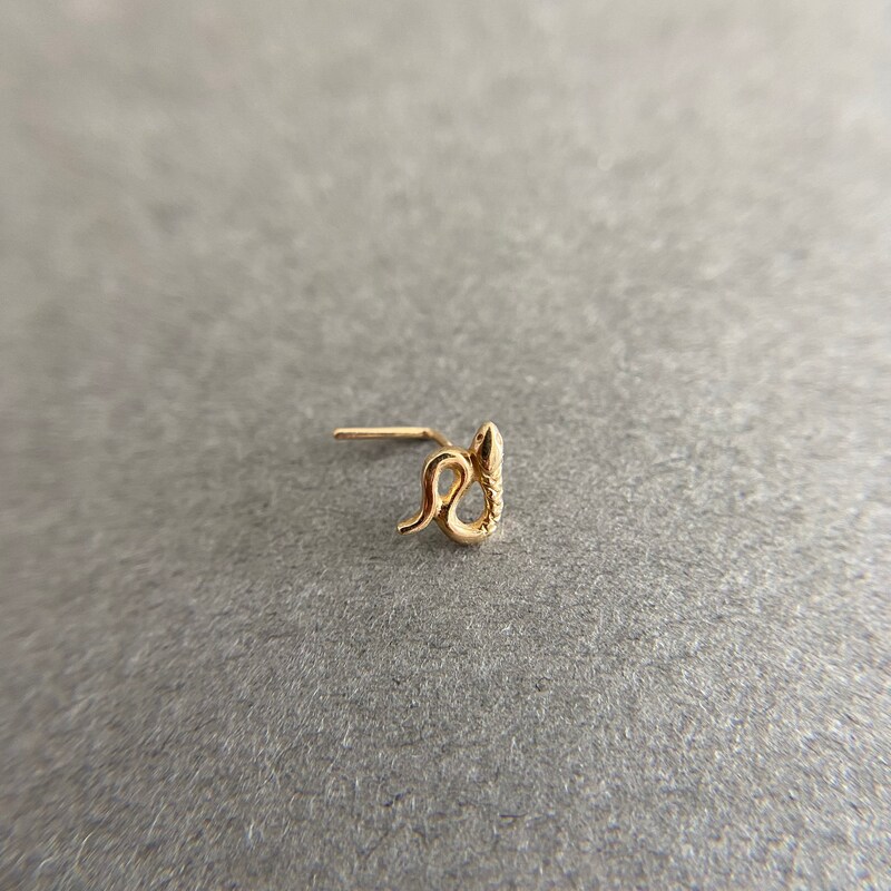 Snake Nose Ring - Etsy