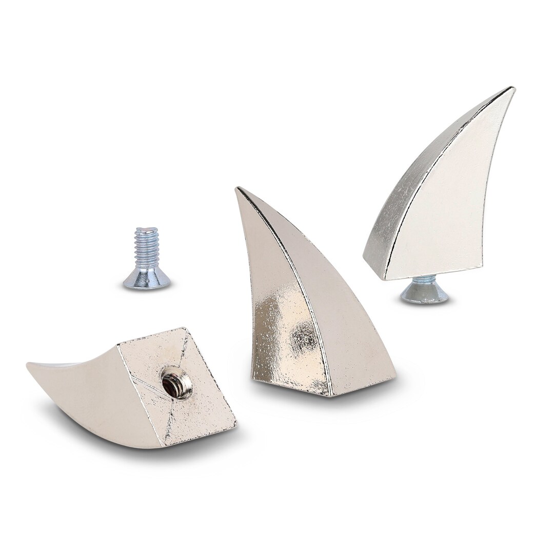 Five Large Silver Dragon Claws (bag of 5) 33mm Tall. Smooth Sides for ...