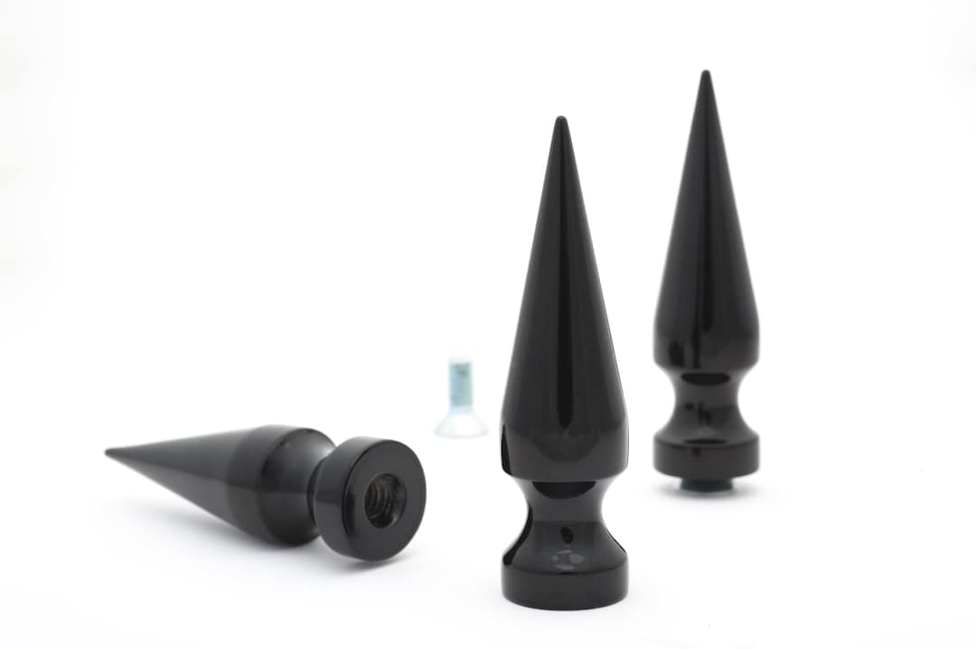 Giant 2-3/4" (size 70) Tree Spike in Powder Coated Black for Heavy Duty ...