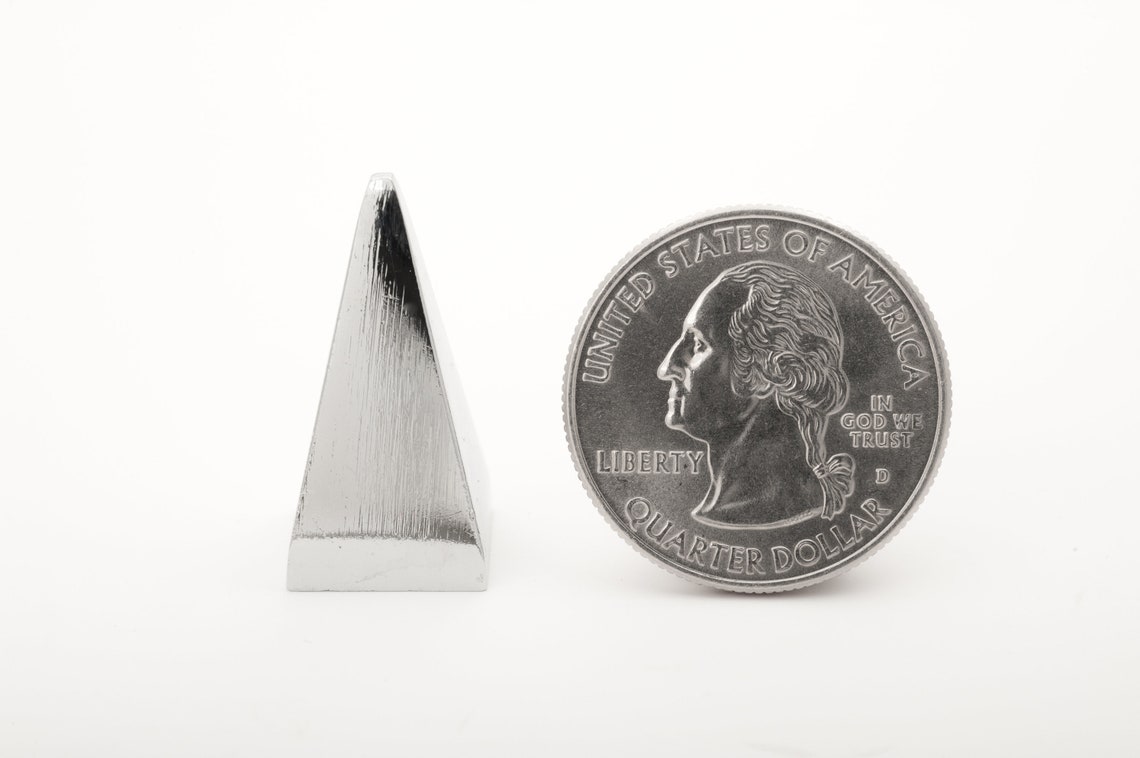 1" (26mm) Chrome 4-sided Pyramid Spikes - Bag of 100 - Etsy