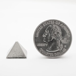 1/2" (13mm) Silver 4-sided Pyramid Spikes - Bag of 100 - Etsy