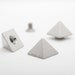 1/2" (13mm) Silver 4-sided Pyramid Spikes - Bag of 100 - Etsy