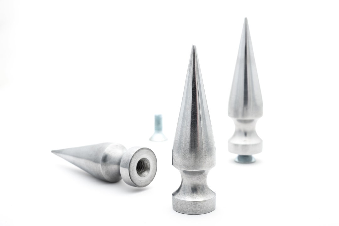 Four Giant 2-3/4" (size 70) Tree Spike in Raw Aluminum for Heavy Duty ...