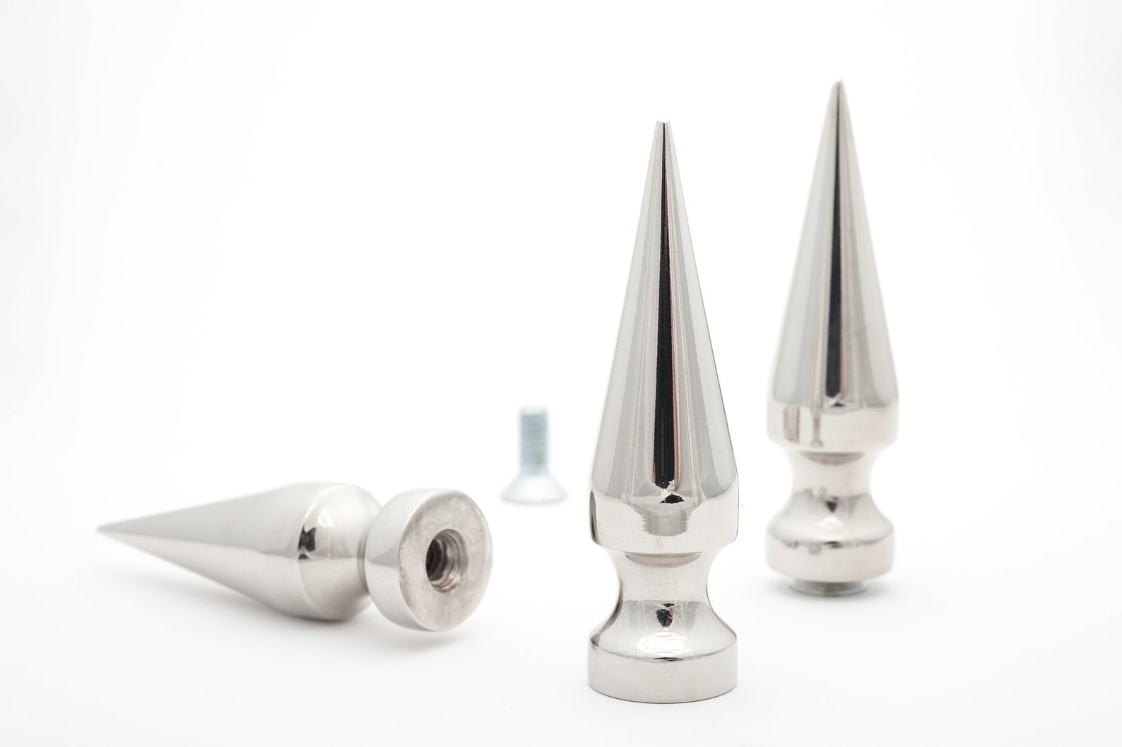 Four Giant 2.75 size 70 Tree Spike in Silver for Heavy - Etsy