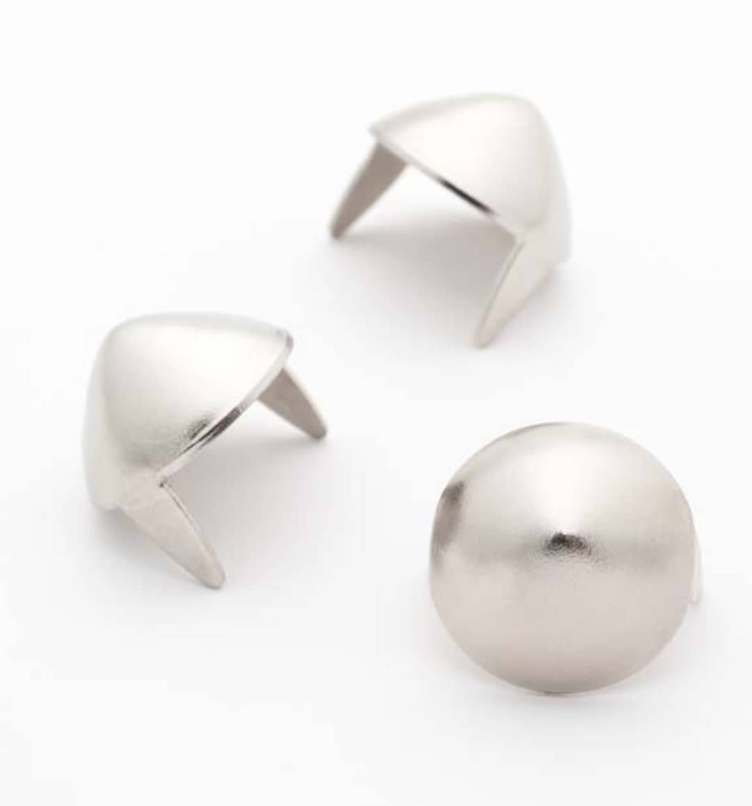 Standard 1/2 Inch Silver Cone Studs, Bag of 100 - Etsy