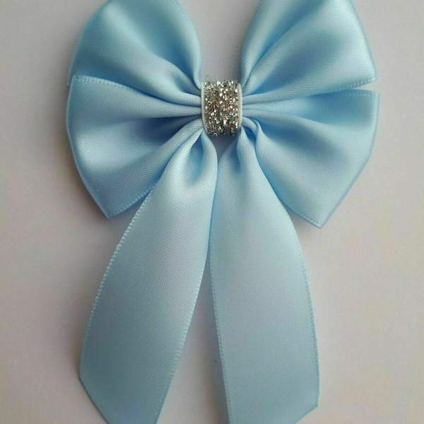 Blue Bow - Etsy