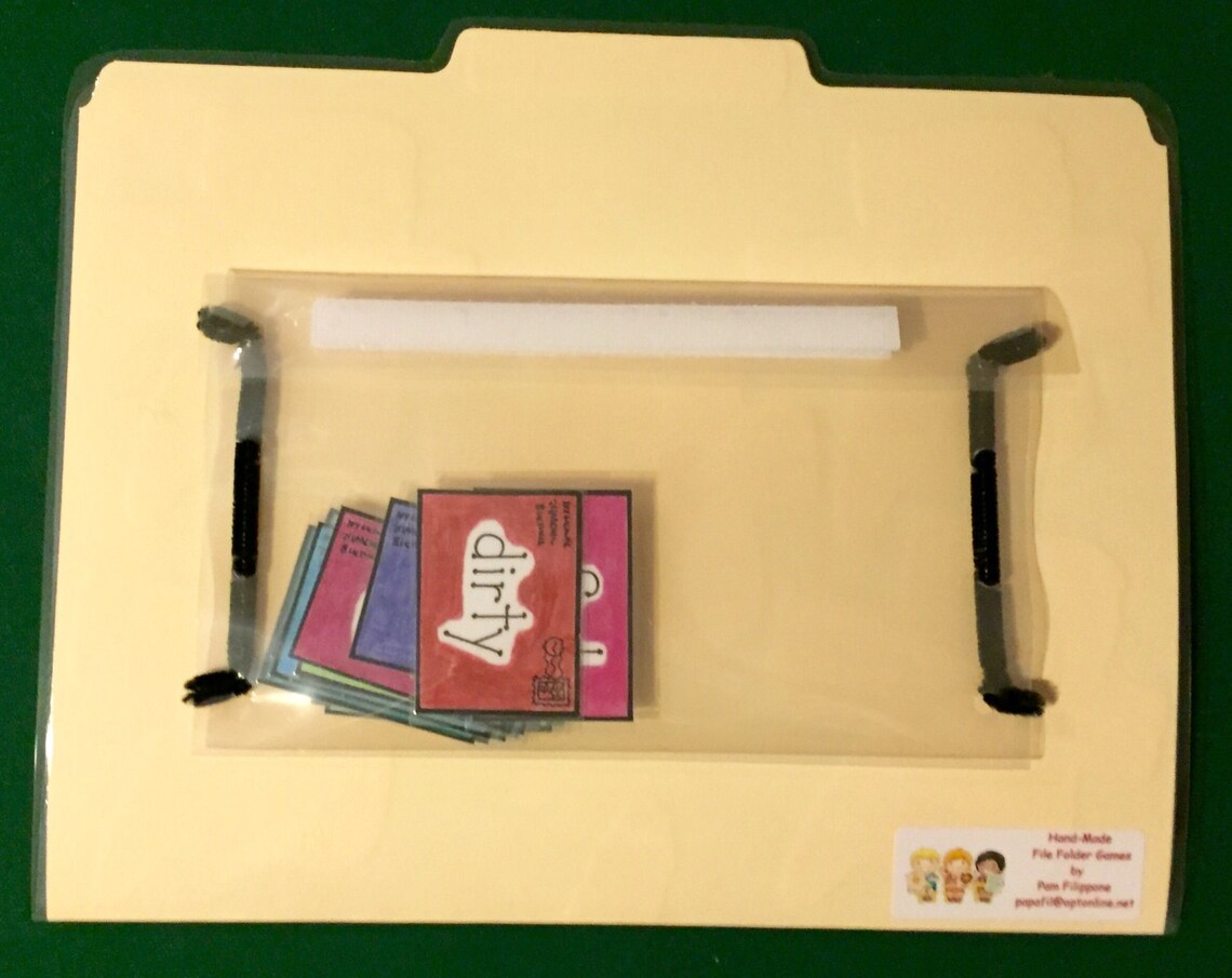 MAIL CALL Synonyms File Folder Game Ready to play No | Etsy