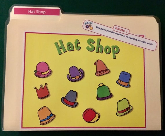 HAT SHOP Sight Words File Folder Game Ready To Play No Etsy hat-shop-sight-words-file-folder-game-ready-to-play-no-etsy