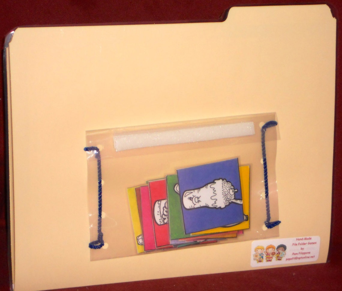 TIC TAC TOOTH Dental Health File Folder Game Ready to | Etsy