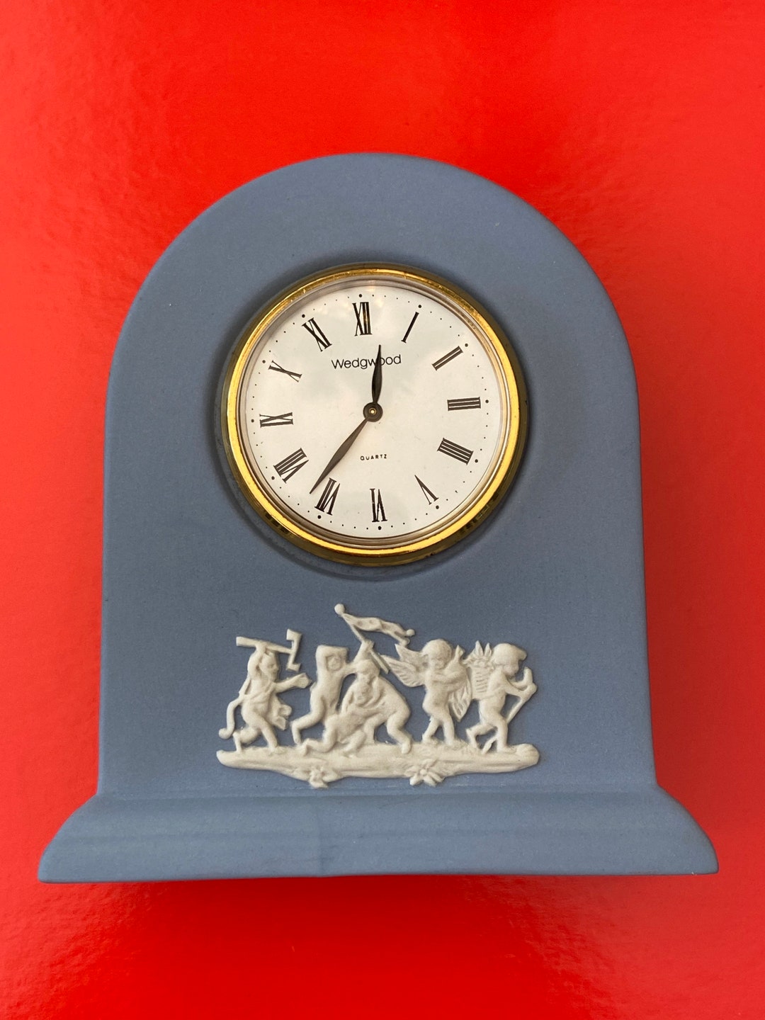 Vintage WEDGEWOOD Clock (made in England) - Etsy