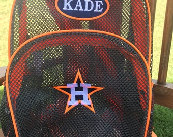 Astros Backpack - Etsy