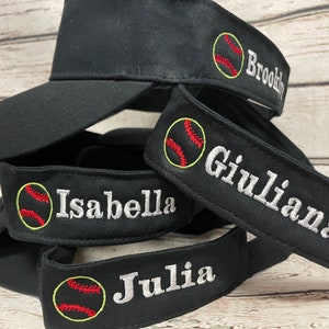 Softball Visor Personalized, Custom Softball Visor, Softball Visor With ...