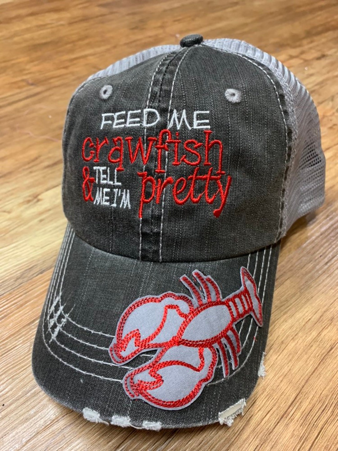 Crawfish Boil Ladies Cap - Etsy