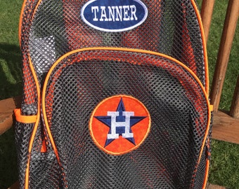 Astros Backpack | Etsy