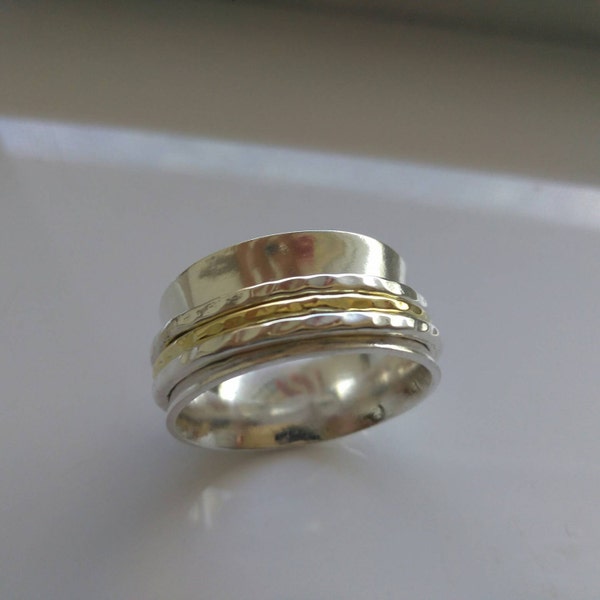 Gold Spinner Ring - Etsy