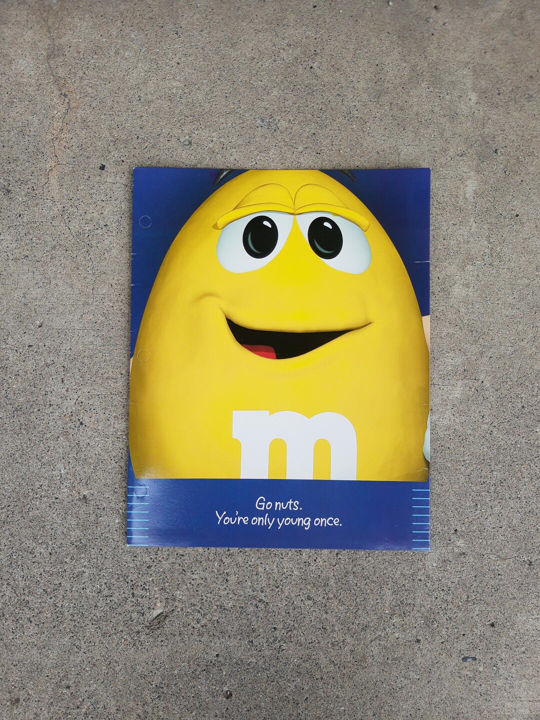 Vintage M&ms Mead 2-pocket Folder - Etsy