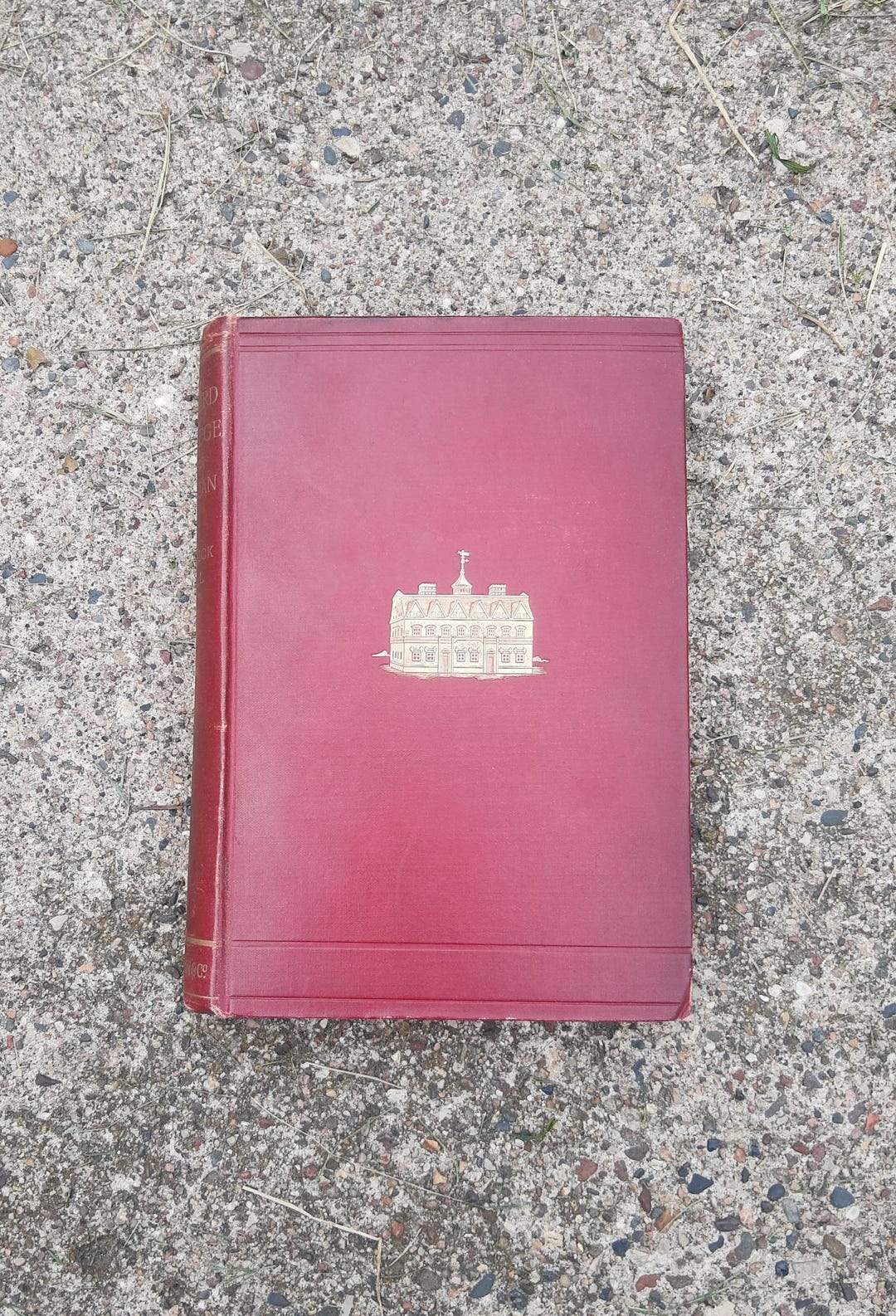 Harvard College by an Oxonian by Birkbeck Hill (1894) - Etsy