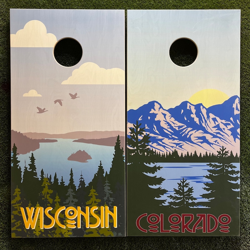 Baseball Cornhole - Etsy