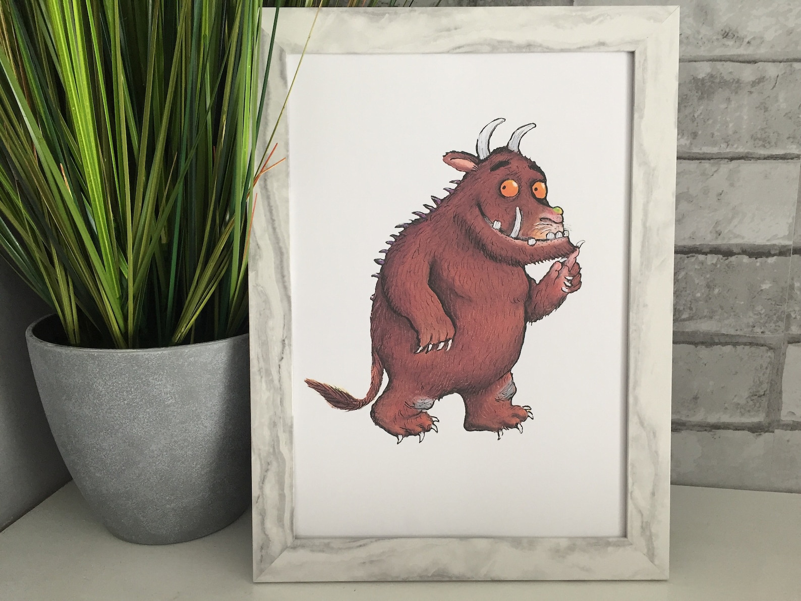 Gruffalo Wall Art Nursery Print A4 Wall Art Print. Printed on - Etsy