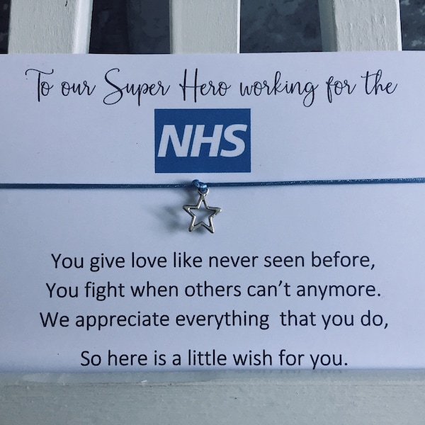 Make a Wish Nurses Bracelet - Etsy