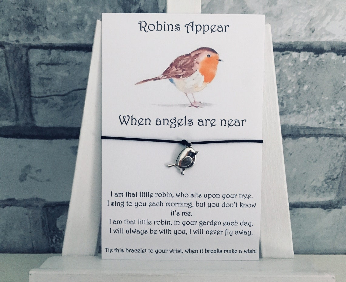 Robin Loving Memory Gift Death Loss Passing Away - Etsy UK