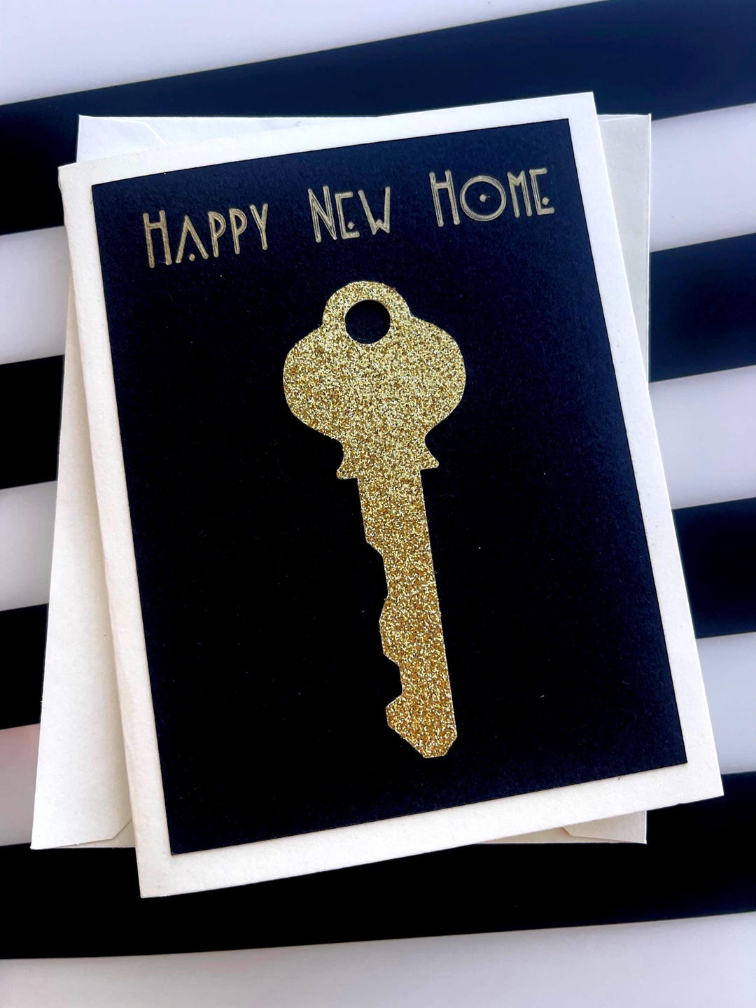 Handmade Realtor Greeting Cards: New Home Key, Set of 12 - Etsy