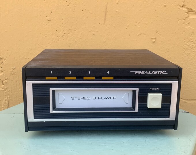 Vintage Realistic Stereo 8-track Player, Model 14-935 TR-169 - Etsy
