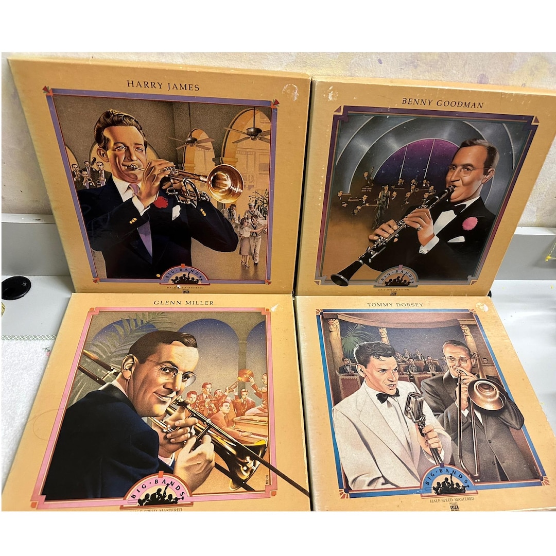 TIME Life Big Bands 4 BOX SETS Features Benny Goodman, Tommy Dorsey ...