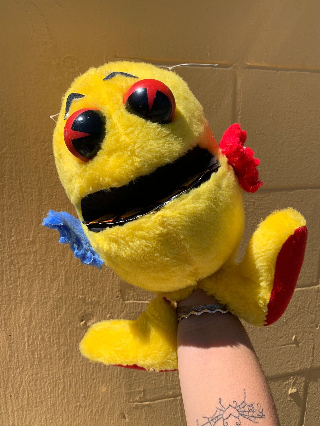 Rare 80's Vintage Pac-man Hand Puppet - Etsy