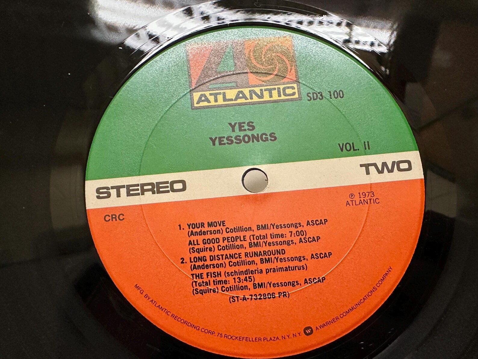 Yes "yessongs" First Press Viny SD3 100, Stereo, 1973 VG+ - Etsy