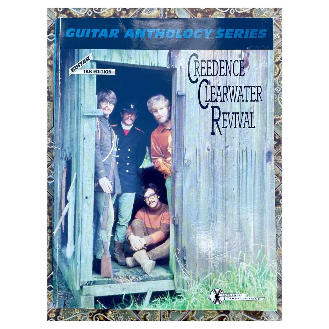 Creedence Clearwater Revival Guitar Tab Book, 1991 CCR Songbook, Sheet ...