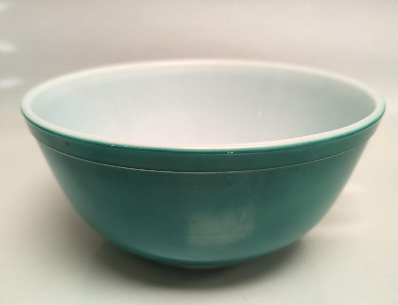 Vintage Mid Century Pyrex Primary Color Mixing Bowls by Corning 1940s ...