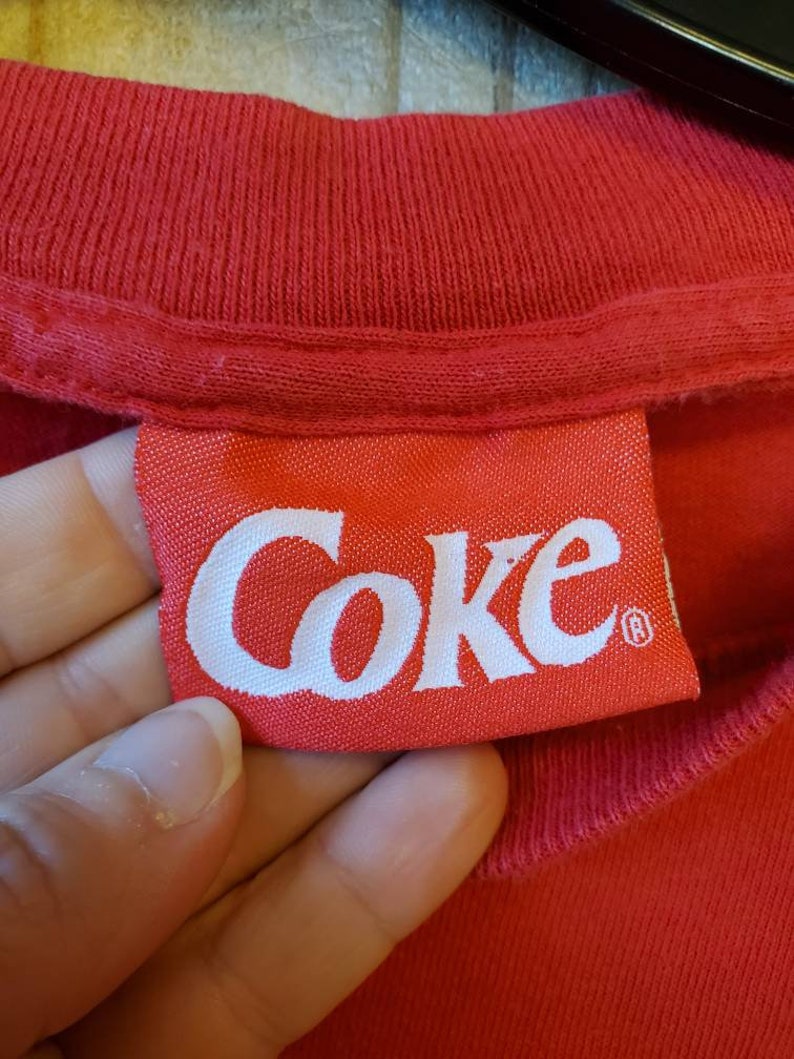 Vintage 90s Coca Cola Red 1994 Coke Tee Shirt Unisex Oversized - Etsy