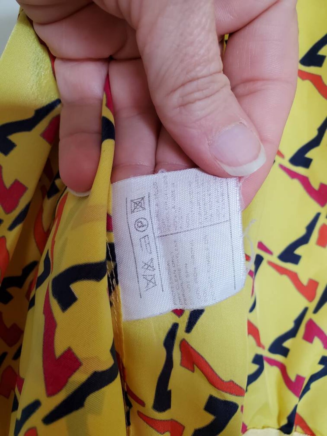 Vintage 80s Yellow Shoe Print Salvatore Ferragamo Raincoat - Etsy