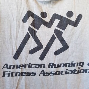 Vintage 70s 80s Ringer Tee American Running & Fitness Association ...