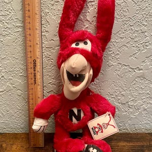 1980s Dominos Pizza Noid Plush 13 Inch Vintage Toys Advertising Mascot ...