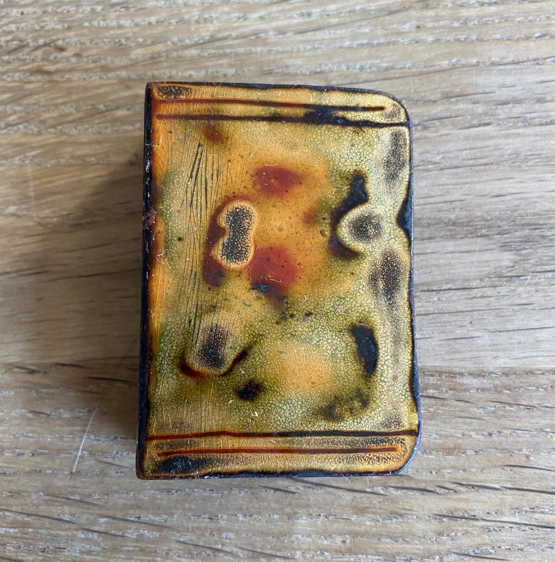 Vintage Brass Matchbox Holder - Etsy