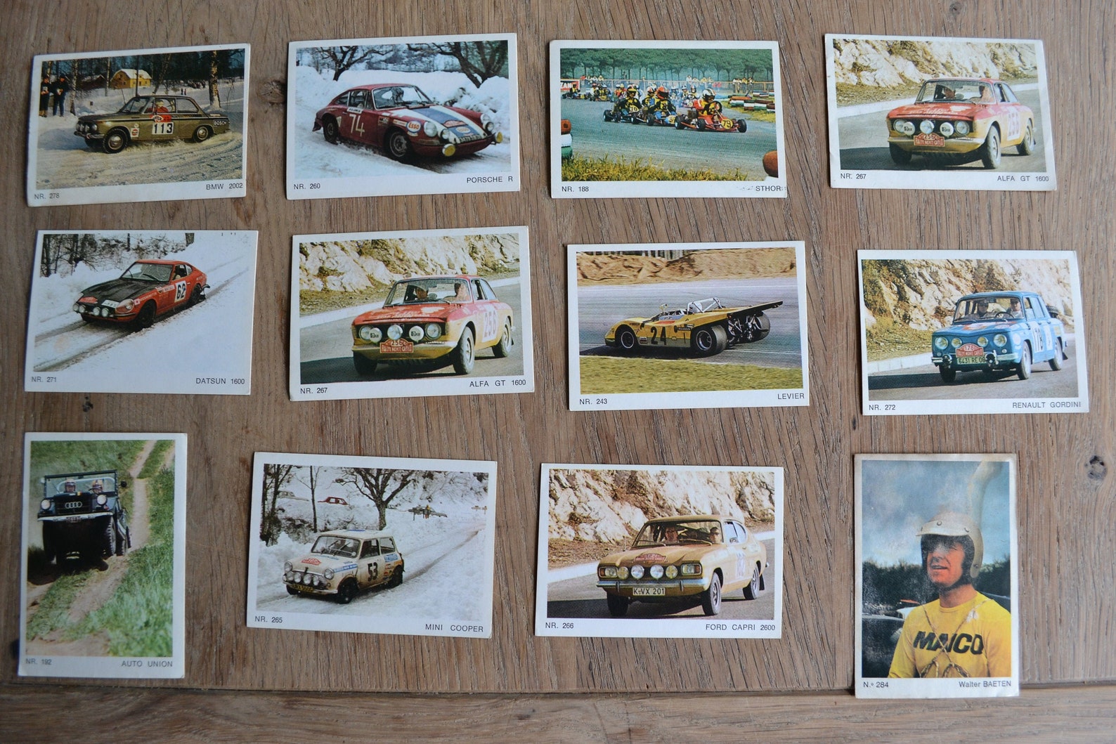Collection of Vintage Racing Car Collectible Cards Junk Journal - Etsy