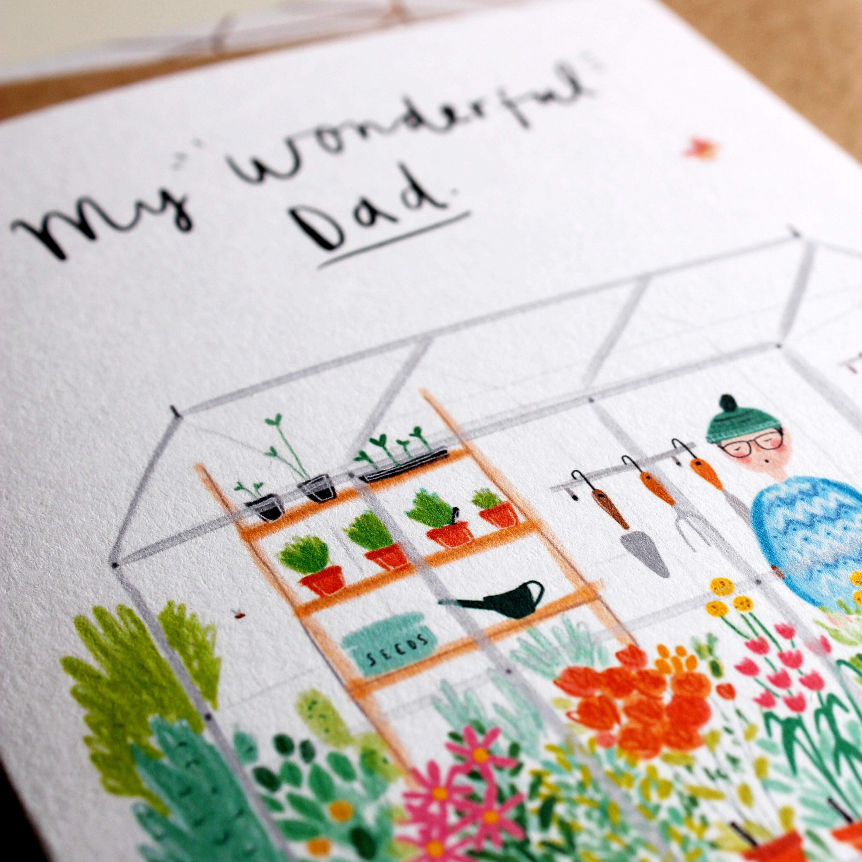 Happy Father's day card for wonderful dads Card for dad | Etsy