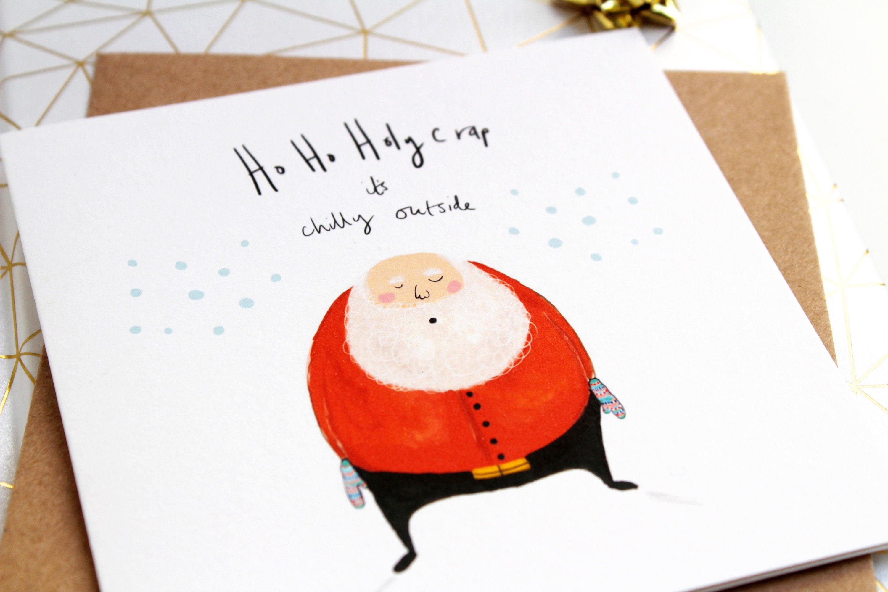 Funny Christmas Card Father Christmas Santa Christmas Cards - Etsy