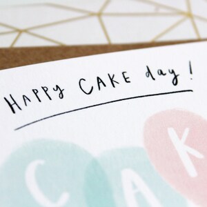 Happy Cake Day Birthday Card for Cake Lovers - Happy Cake Day Birthday ...