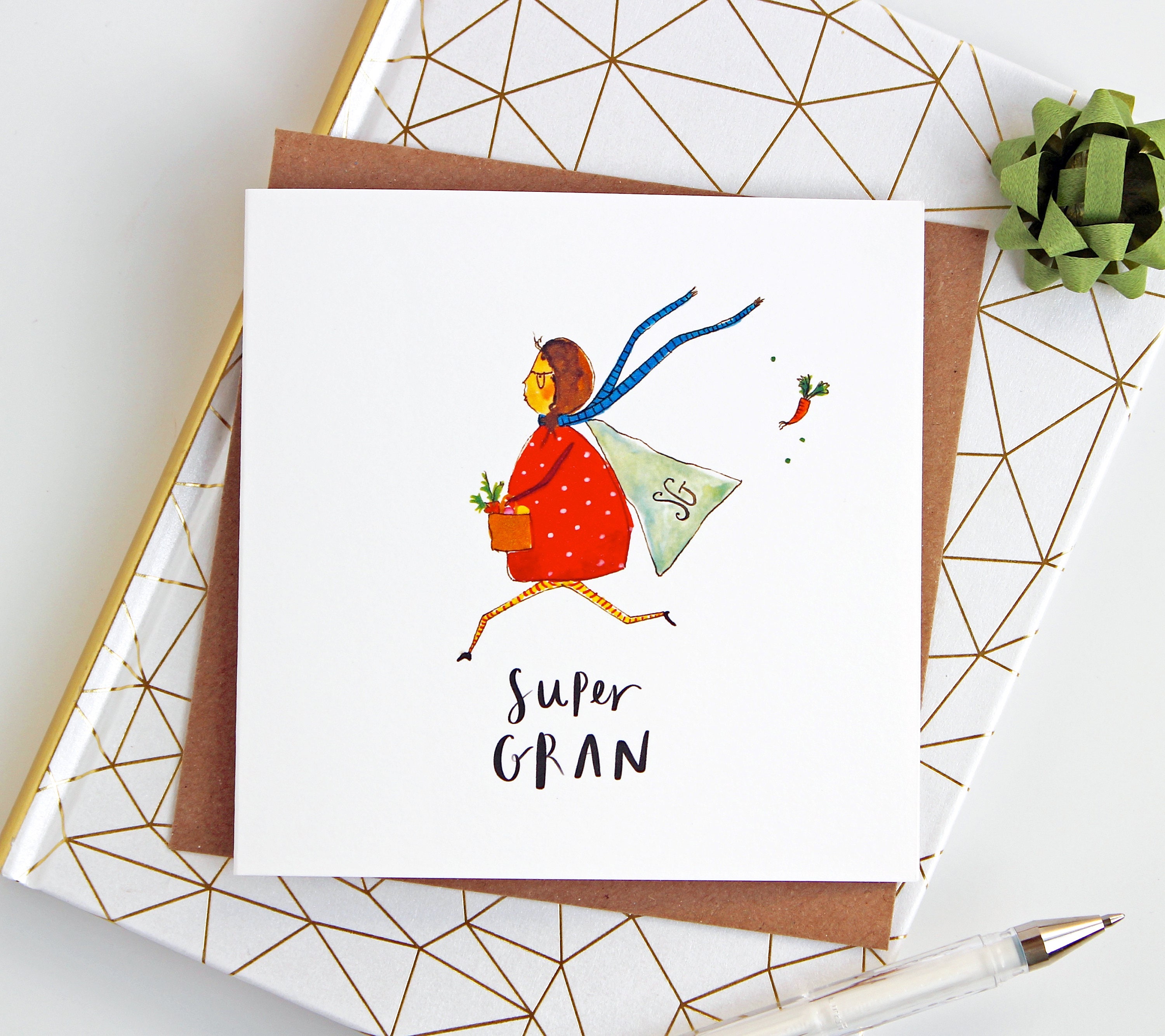 Super Gran Greetings Card for Great Grandmothers Best Nan | Etsy
