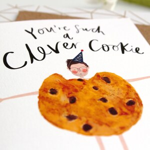 Clever Cookie Congratulations Graduation Card - Well Done Card, Phd ...