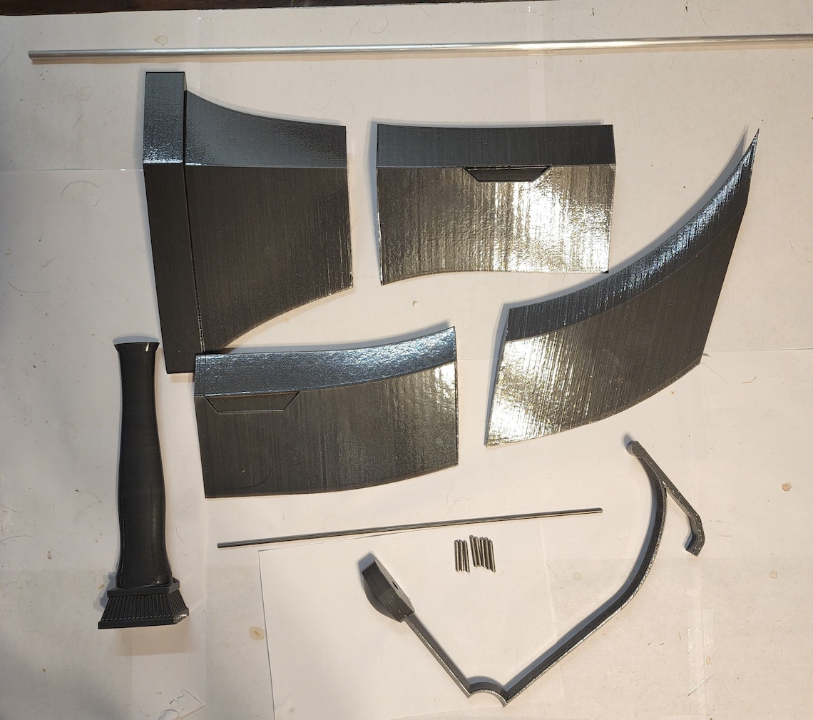 Eris' Sword Mushoku Tensei 3D Printed Parts Kit sword - Etsy